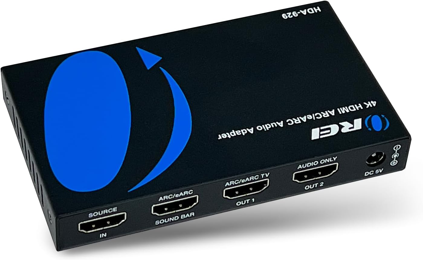 OREI eARC 4K 60Hz Audio Extractor, Extract Dolby Atmos Convert Sound ...