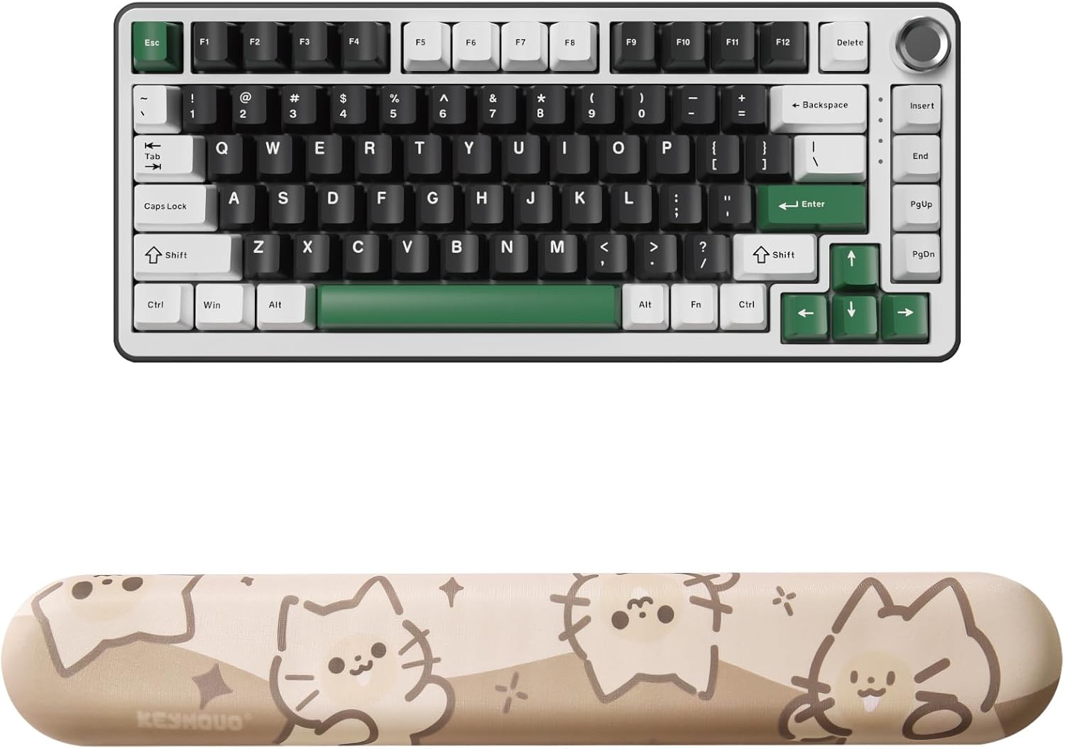 Amazon.com: YUNZII B75 PRO Wireless Mechanical Keyboard(Milk Switch ...