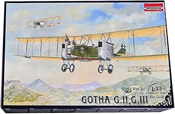 Amazon.com: Roden Gotha G.II and G.III Heavy Bomber Airplane Model Kit ...