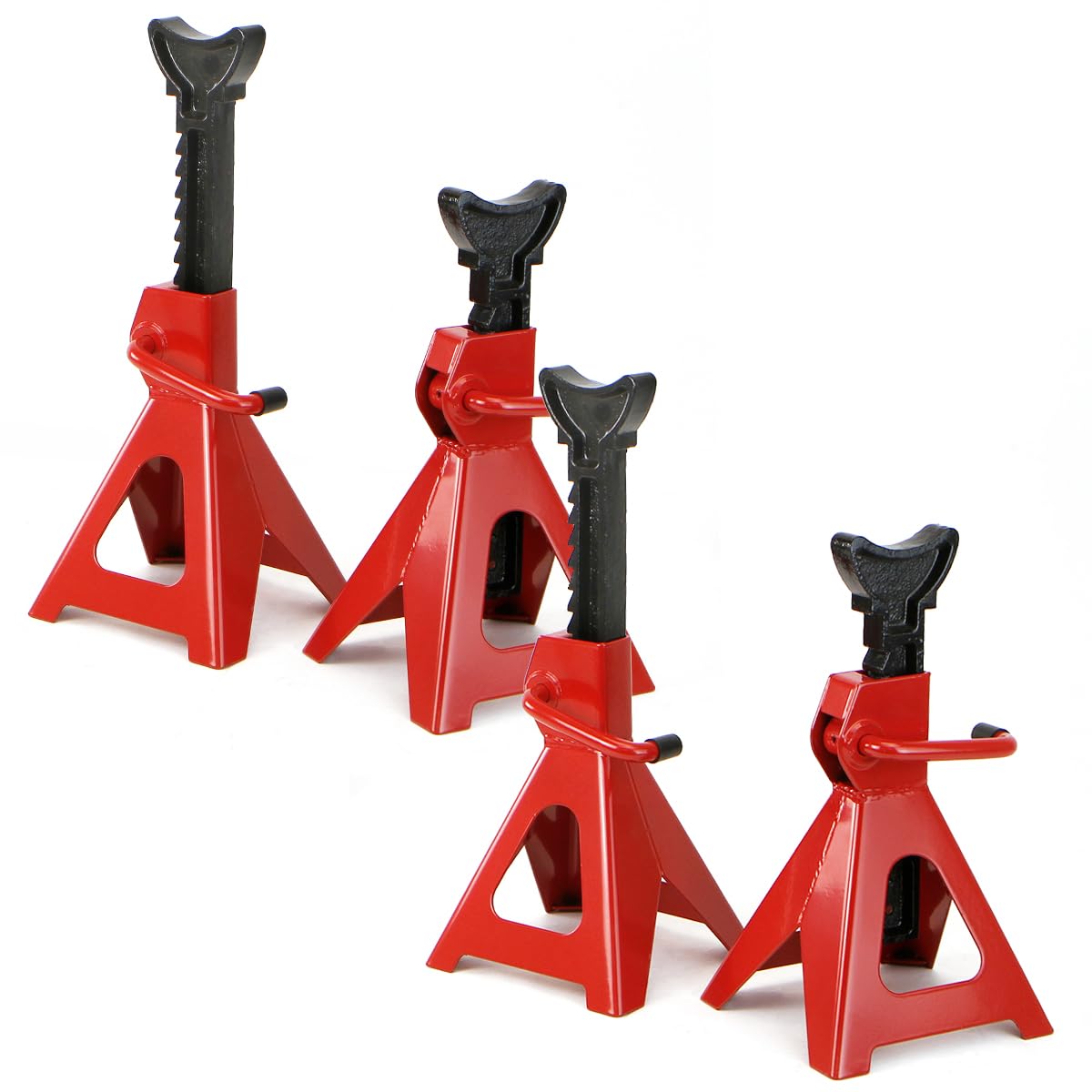 Amazon.com: Stark USA 4-Pieces 12 Ton Automotive Jack Stands Garages ...