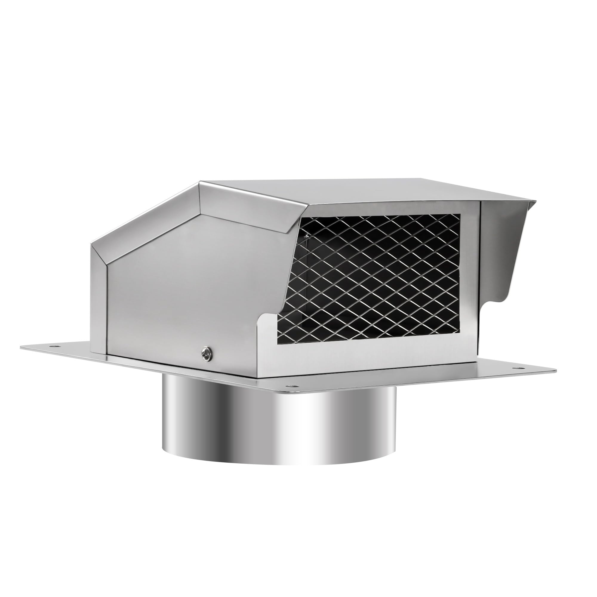 Roof Vent Cap WiseWater Stainless Steel 6 Inch Bathroom Roof Vents ...