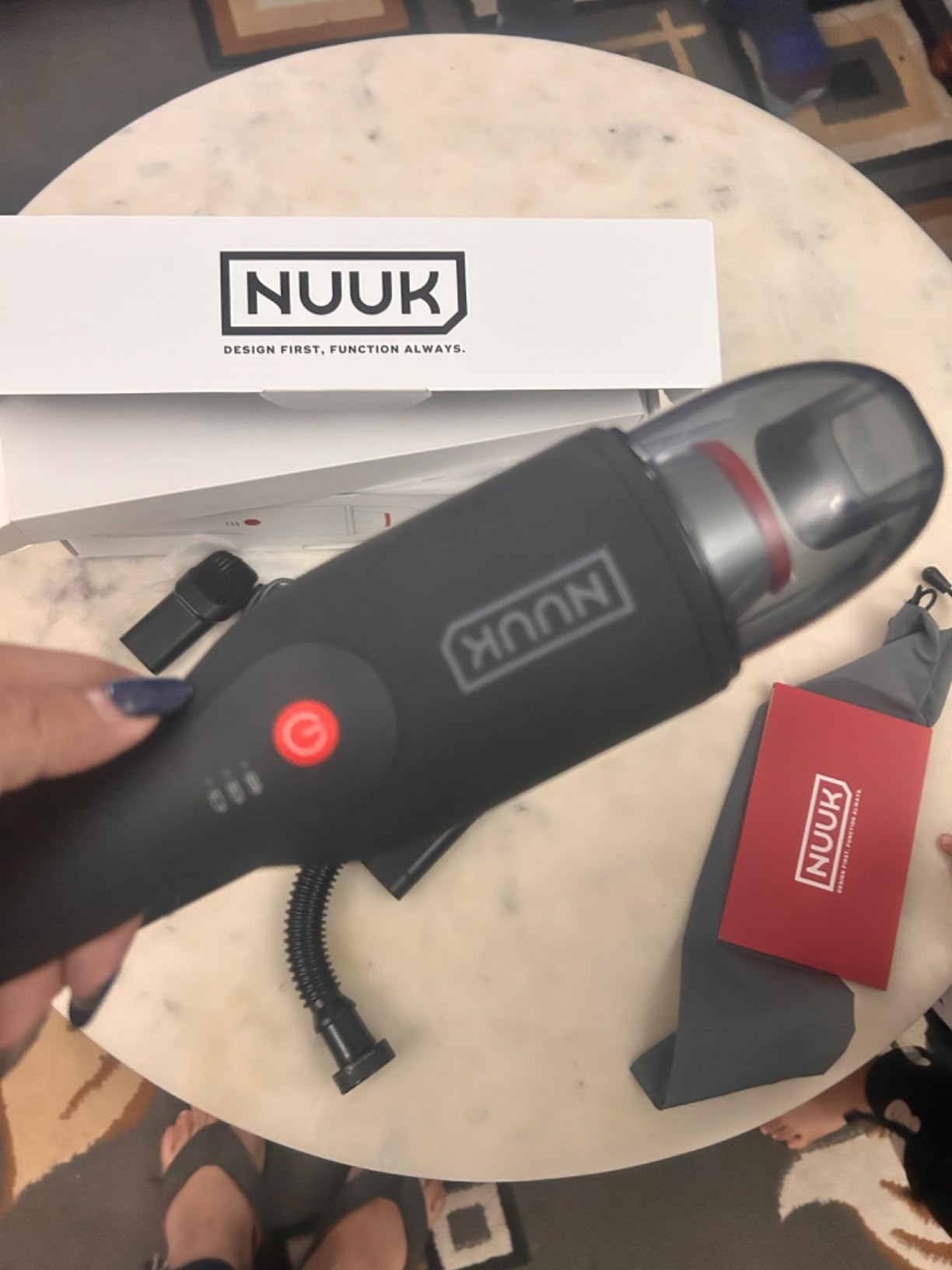 NUUK REN GO Cordless Car and Home Vacuum Cleaner | 2X More Suction ...