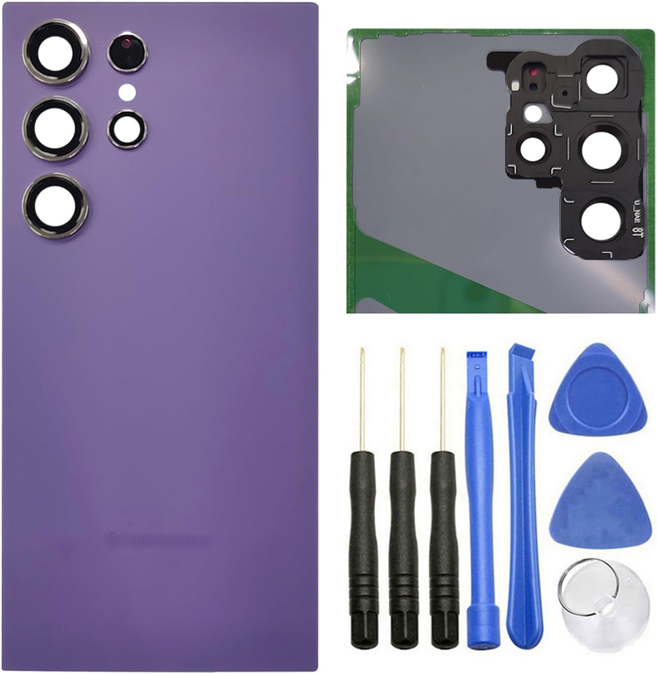 Amazon.com: Bestdealing Galaxy S24 Ultra Back Cover Replacement S928U ...