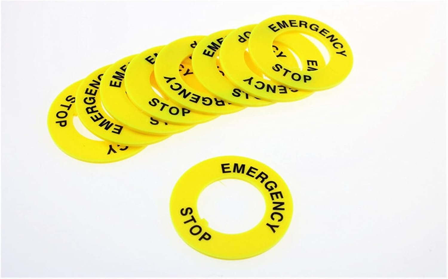 Amazon.com: ANZOAT 20 Pcs Yellow 22mm-40m'm Inner Diameter Emergency ...