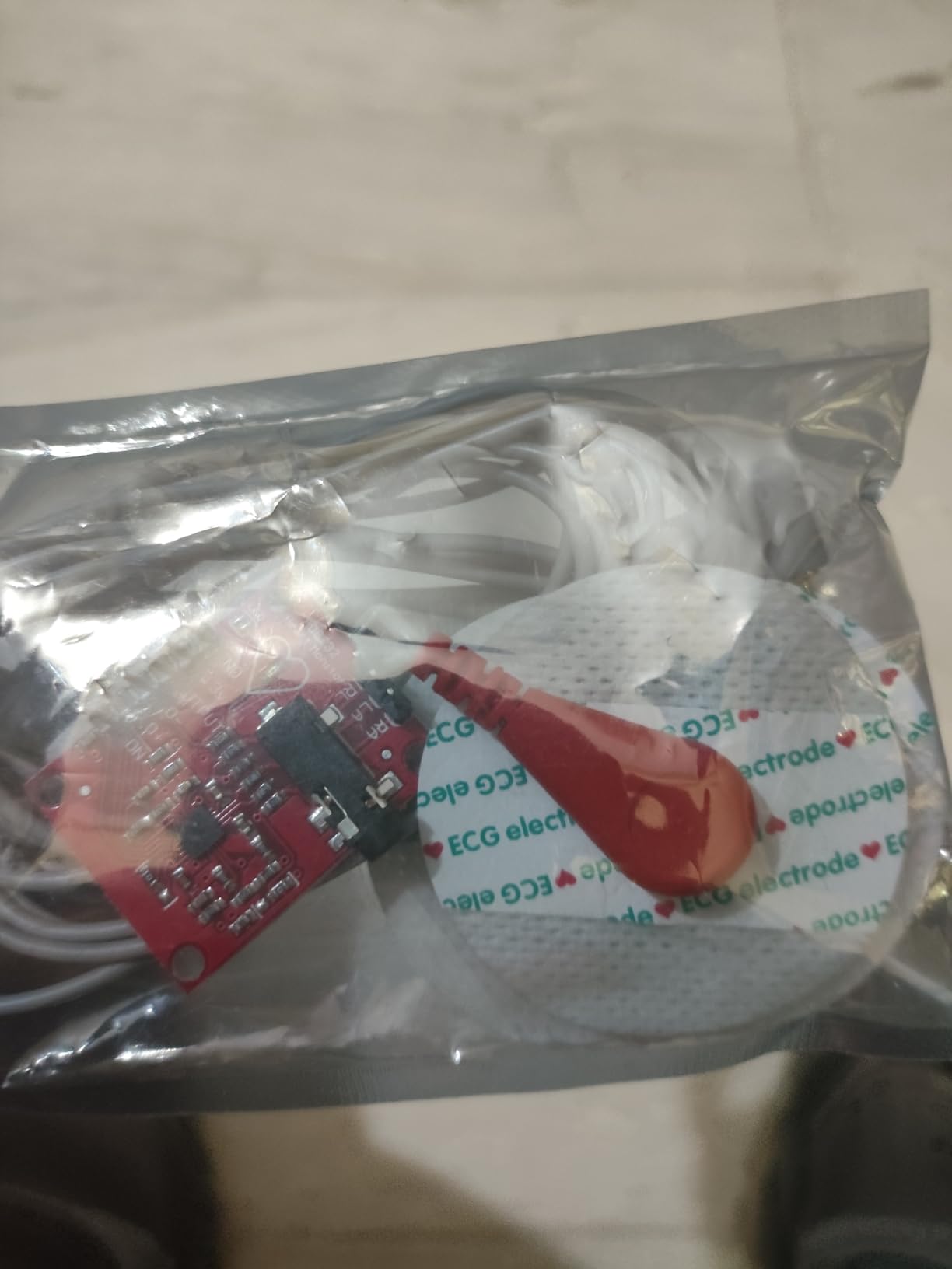 Robocraze Ecg module AD8232 ECG measurement pulse heart ECG monitoring ...