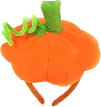 Amazon.com: inxens Halloween Pumpkin Headband Dress Up Headband ...