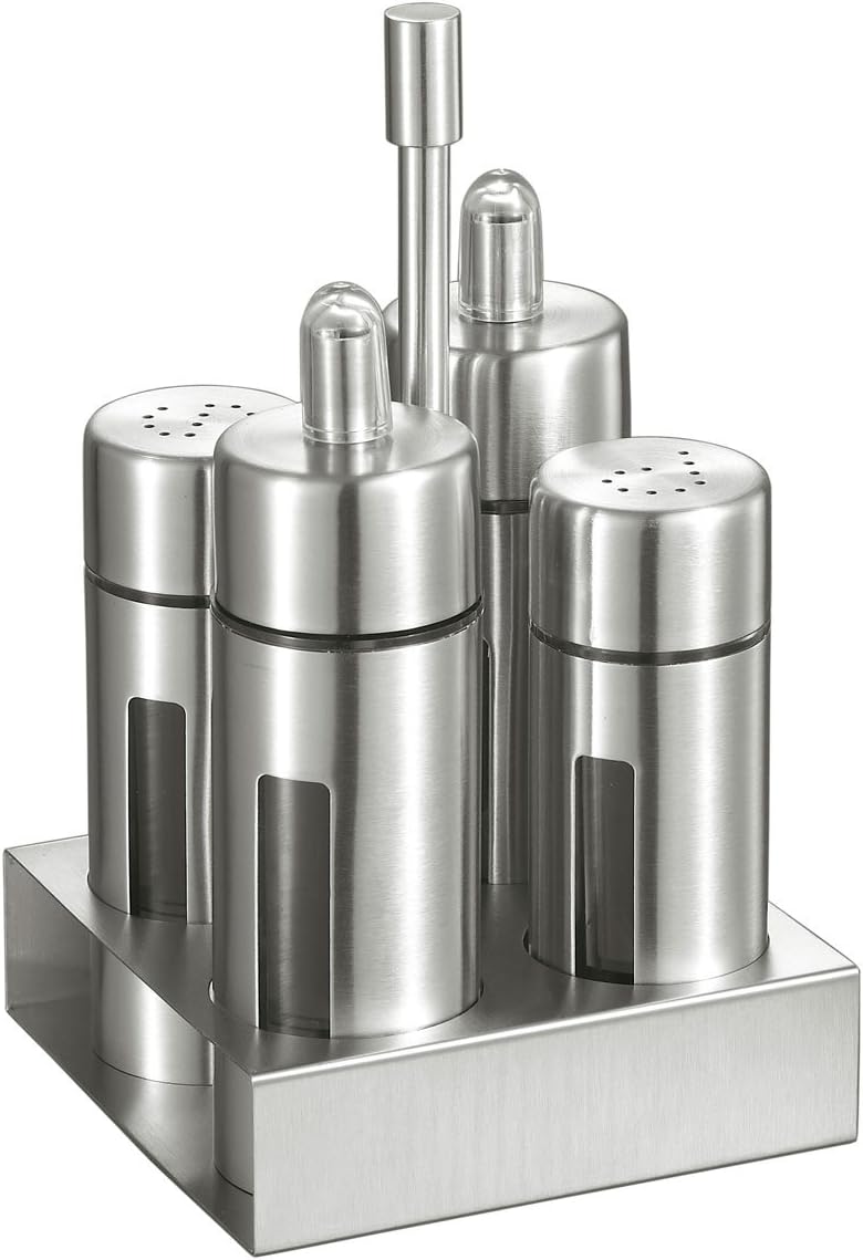 Amazon.com: Premier Housewares 1103947 4-Piece Bamboo/Ceramic Concave ...