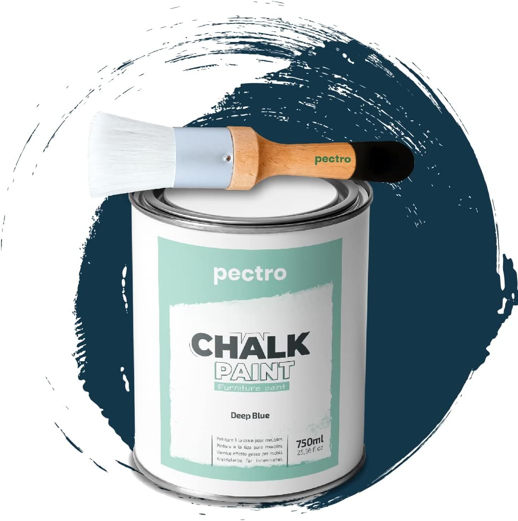 Amazon.com: Chalk Paint for Furniture 25 fl.Oz. (750ml) + Special Chalk ...