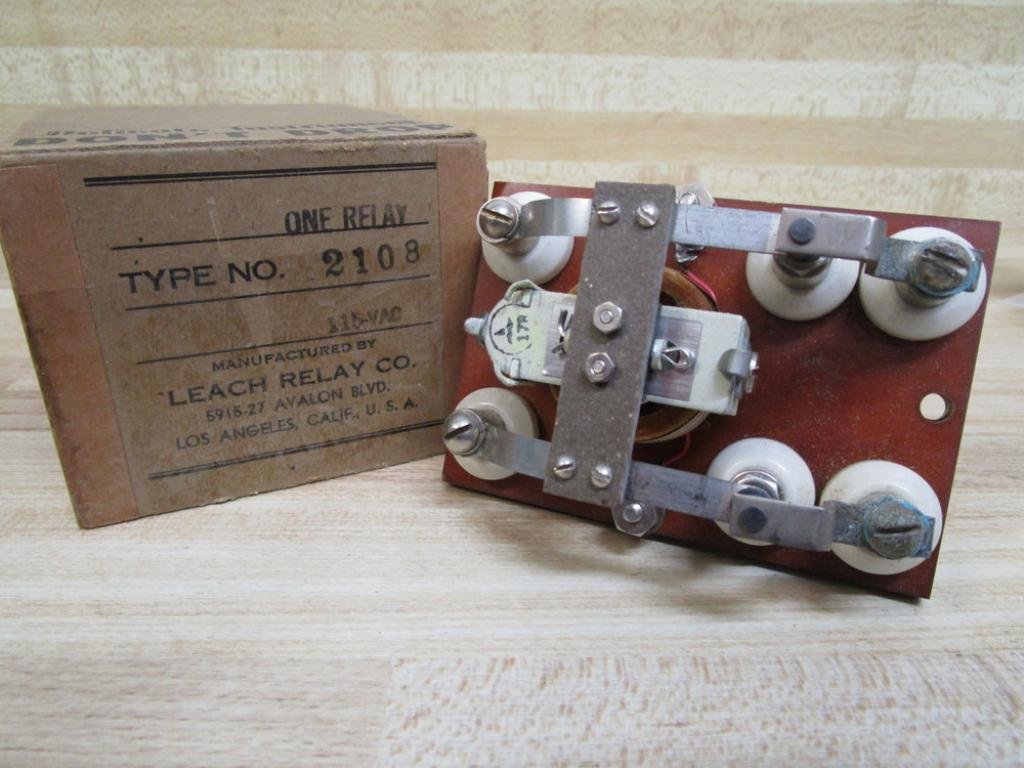 Leach Relay 2108 115-VAC Relay: Amazon.com: Industrial & Scientific