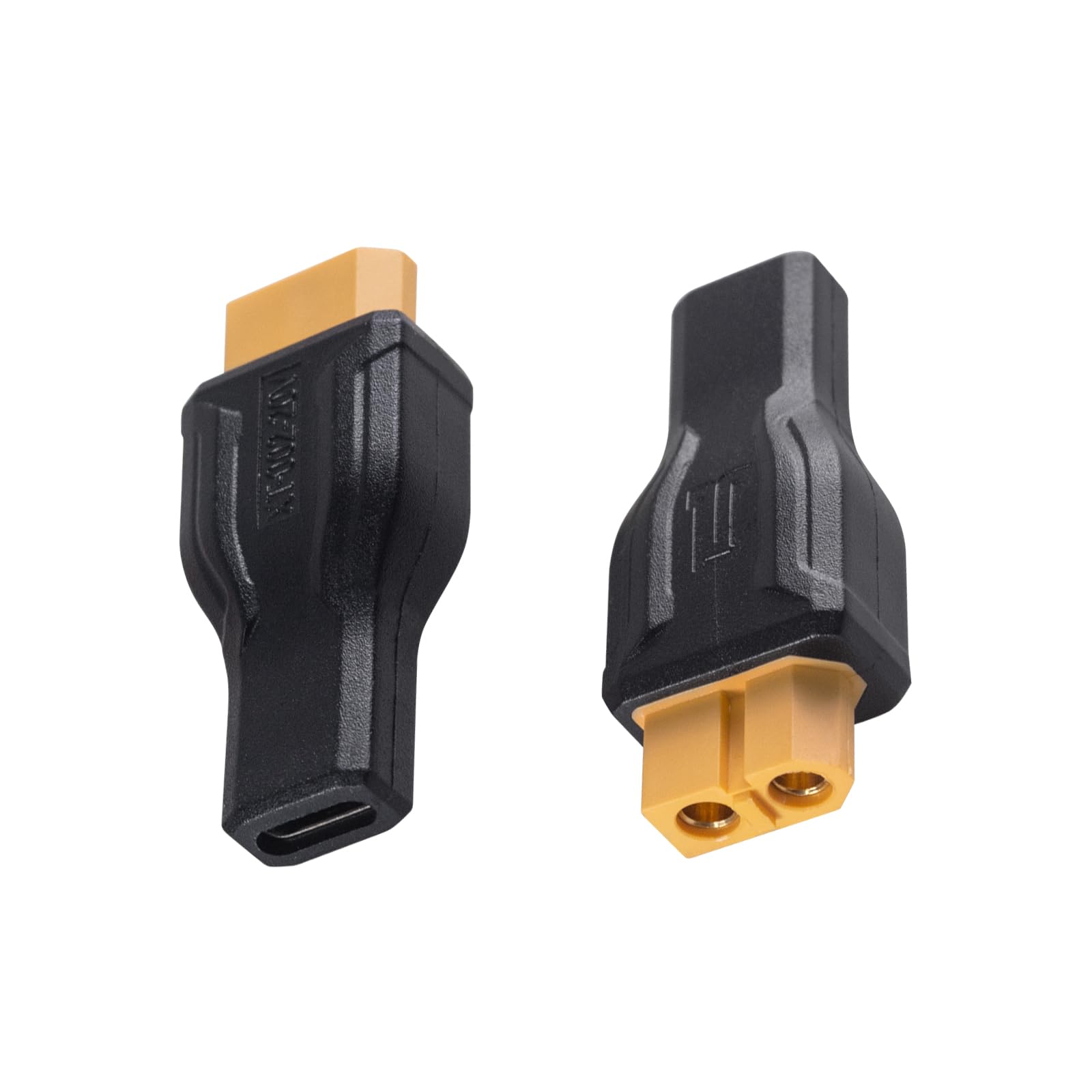 Maxhood XT60 to USB C Adapter, 2Pack Type C to XT60 Female to Female ...