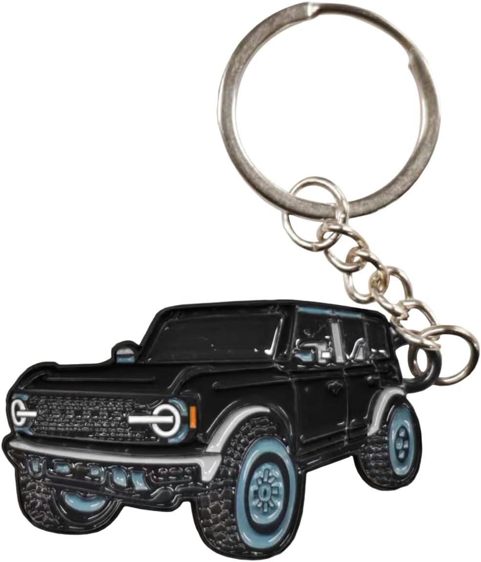 Amazon.com: LAINLOY Bronco Car Keychain, Car Fob Cover Cool Mods ...