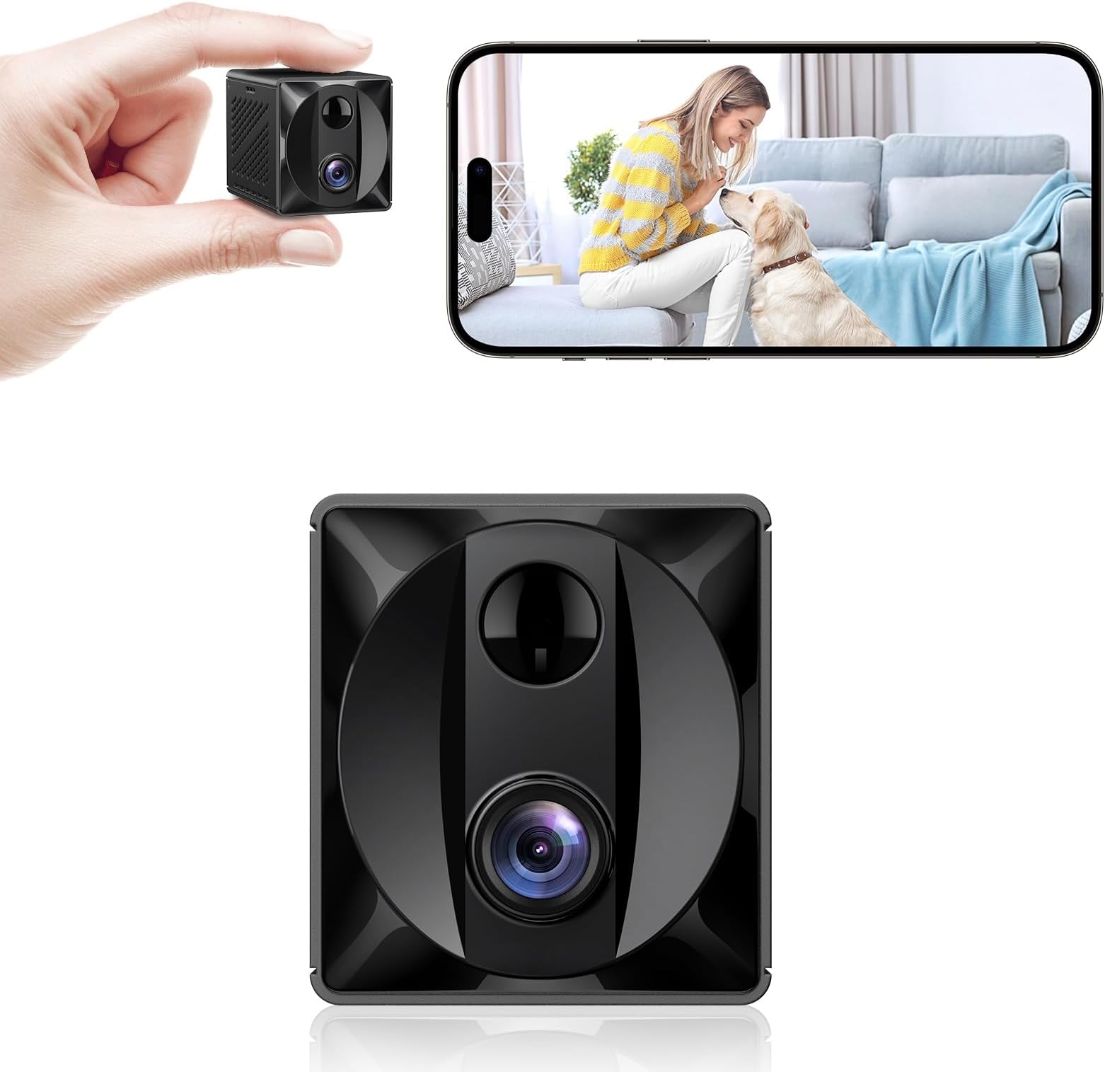 Amazon.com : YHRBTPO 2024 Upgraded Mini Spy Camera Hidden Camera,4K ...