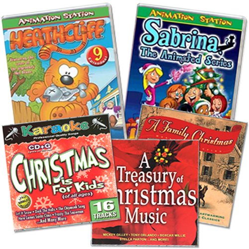 Amazon.com: Christmas DVD/CD/Karaoke "FUN 5" variety pack : Movies & TV