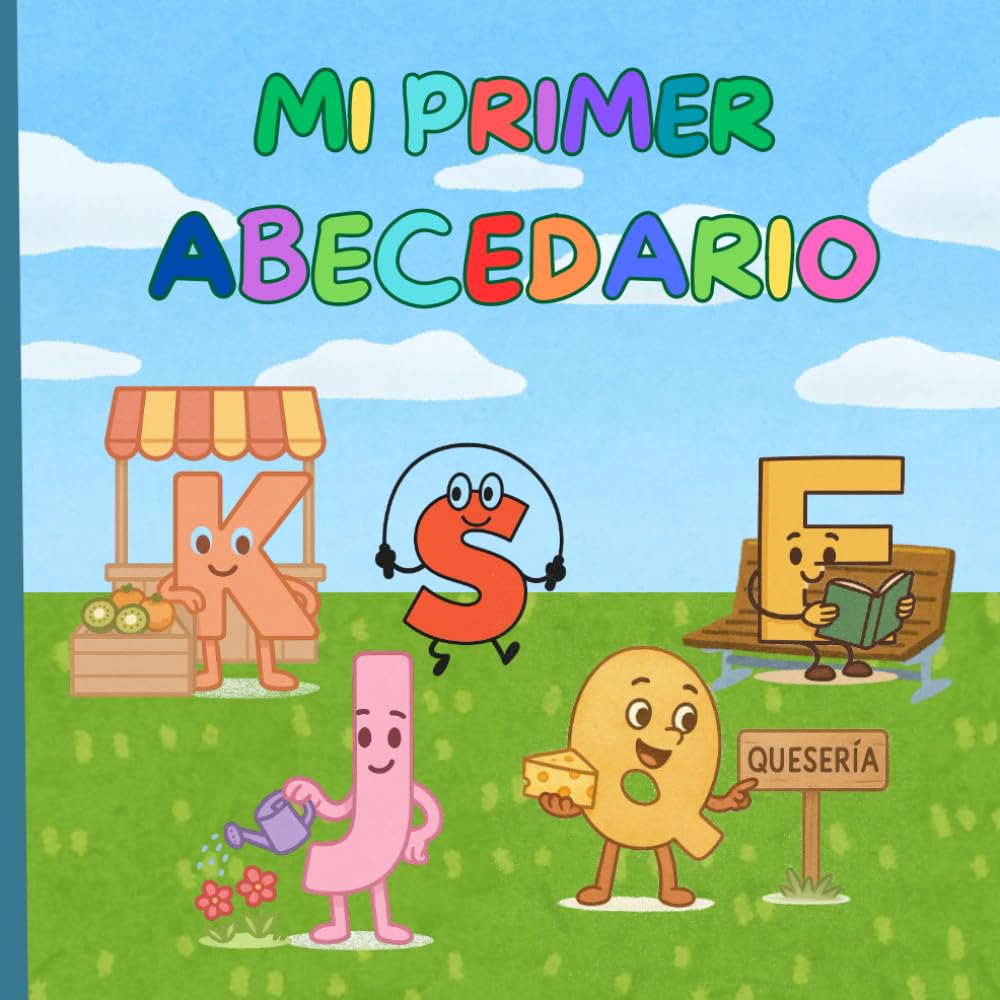 Amazon.com: Mi primer abecedario: libro ilustrado para aprender jugando ...
