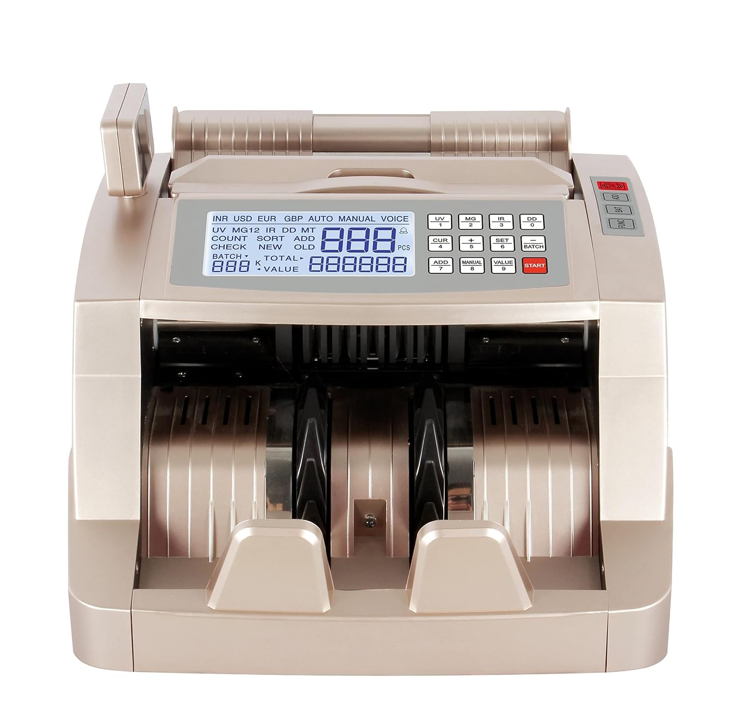 White Tech WT-017 Currency Counting Machine/Money Counter/Note Counting ...