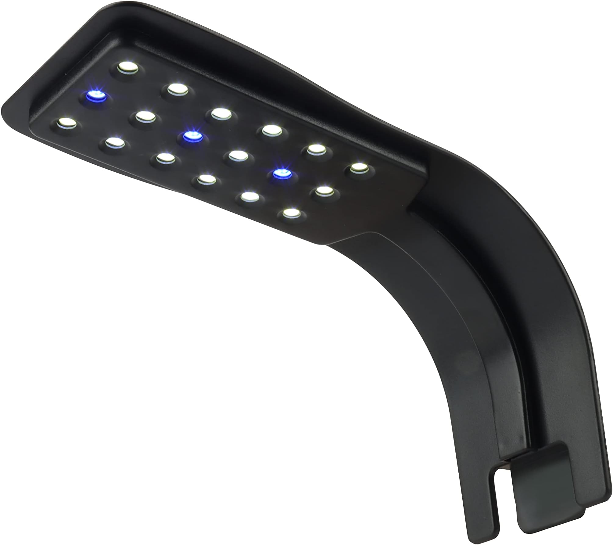 Amazon.com: DaToo Aquarium Light Clamp Fish Tank Light White and Blue ...