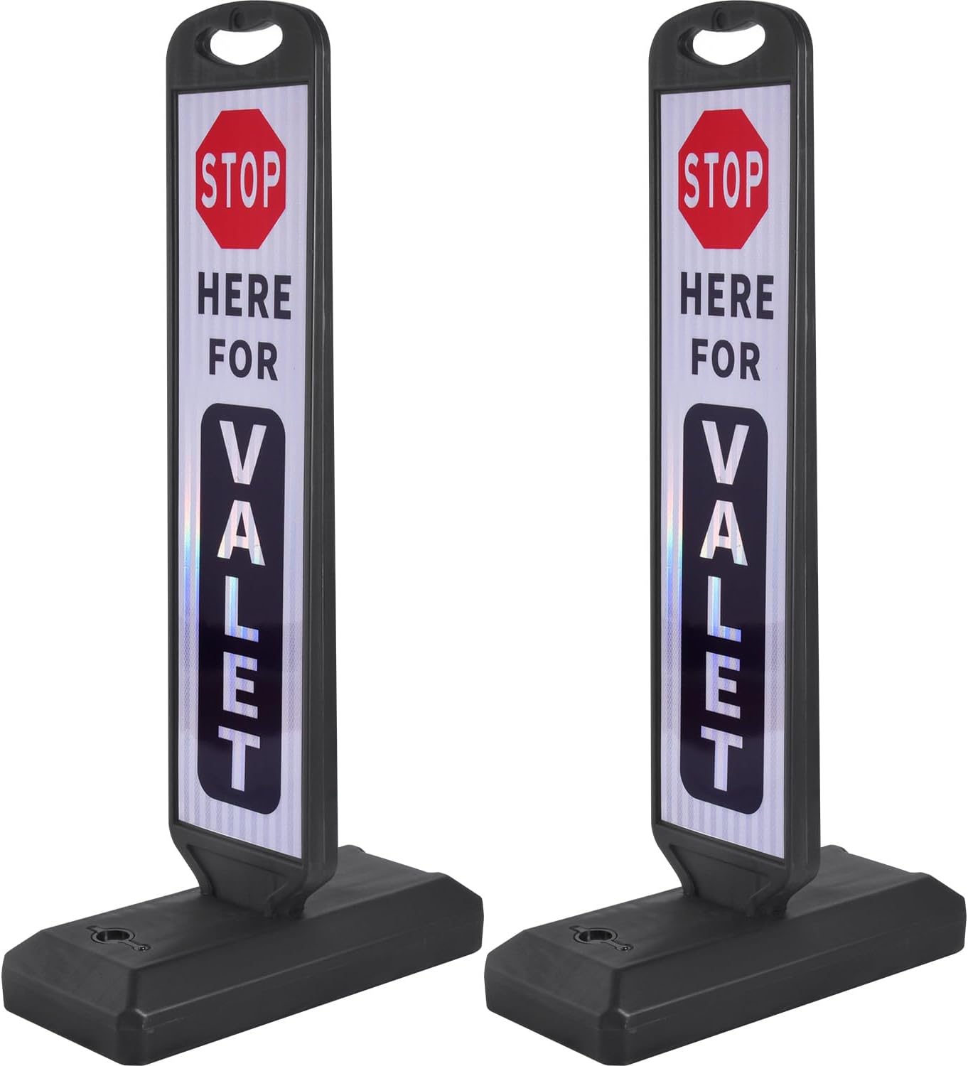 Amazon.com: OranLite 2 Pack 43" x 9.6" inch Double Sided Pedestrian ...