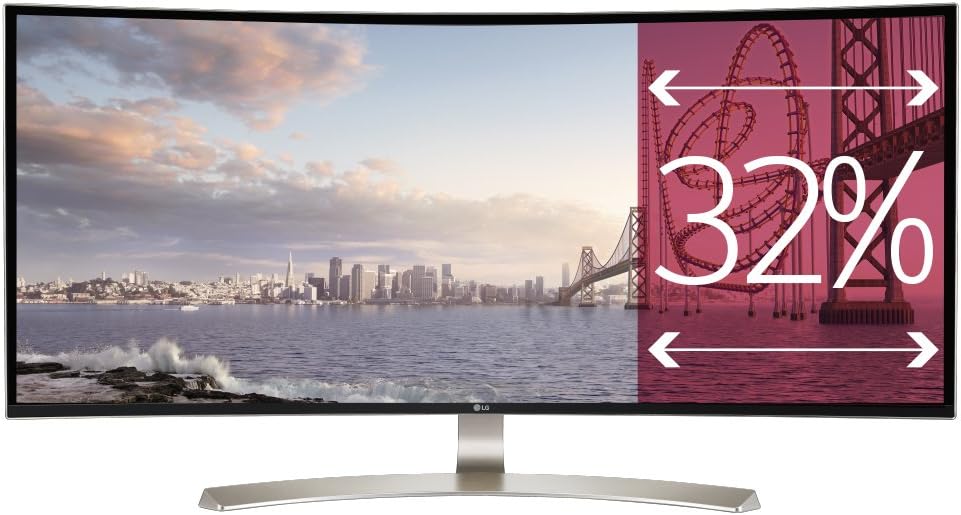 LG 34UC99-W 86,36 cm Curved 21:9 UltraWide™ IPS Monitor , weiß: Amazon ...
