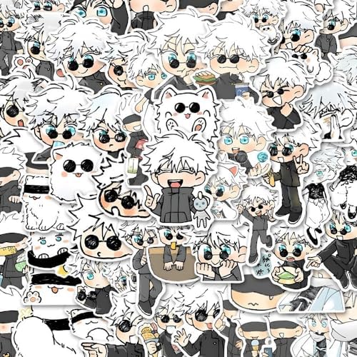 Amazon.com: HYELEPH 106/126pcs Gojo Satoru Stickers Pack Cute Kawaii ...