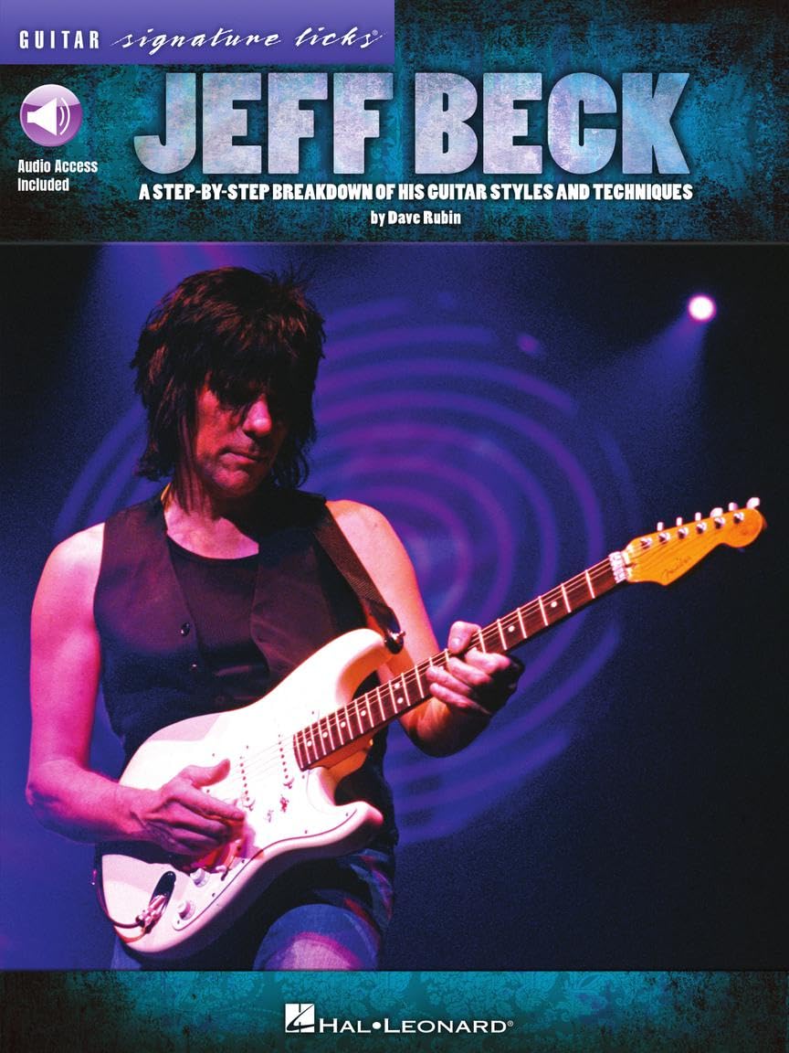 Amazon.com: Jeff Beck - Guitar Signature Licks (Book/Online Audio ...