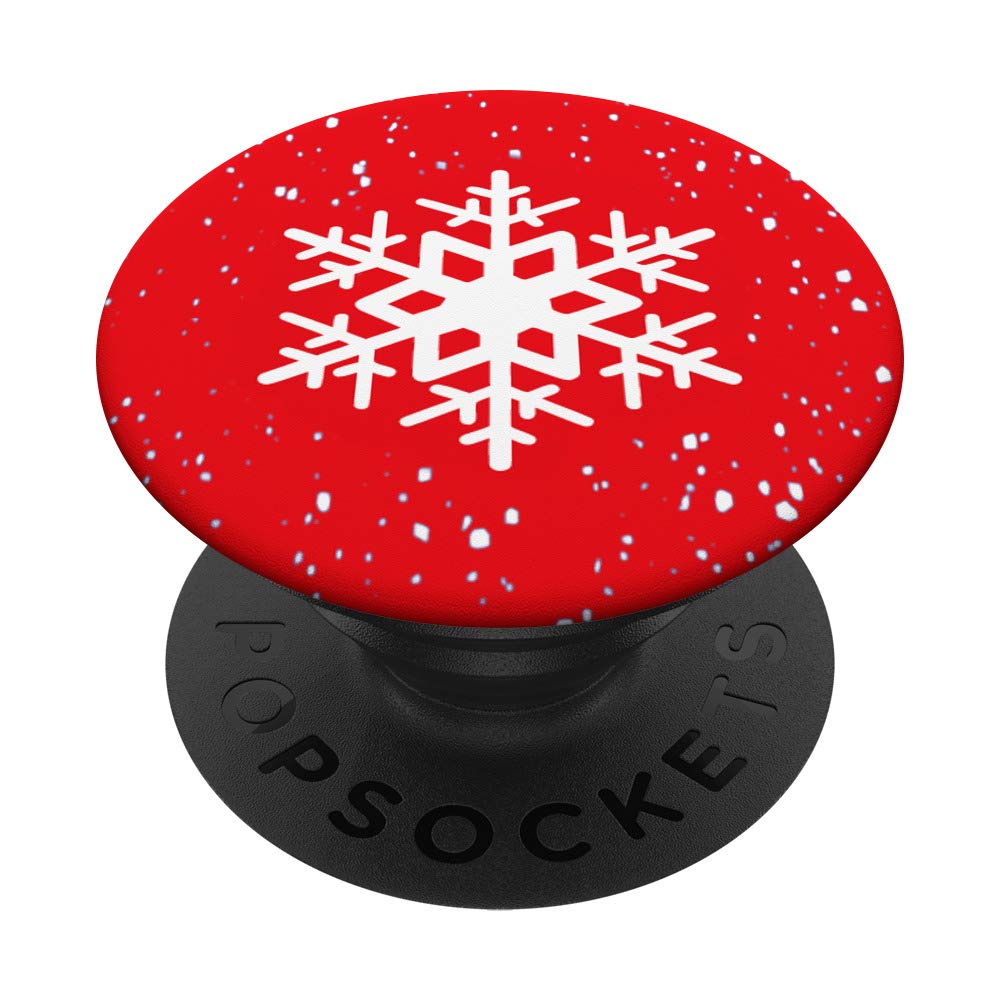 Single Red Snowflake