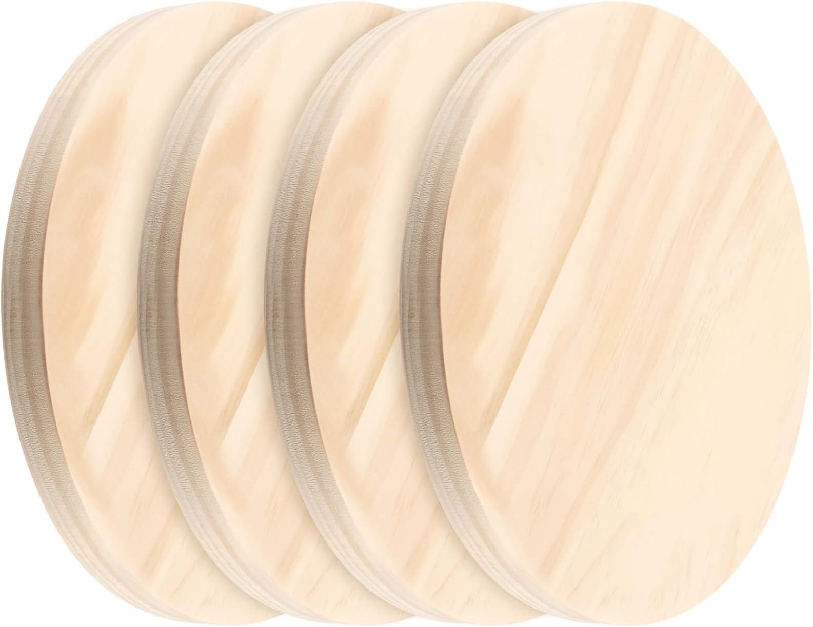Amazon.com: Set of 5-1 inch Thick, 15 inch Wood Circle for Crafts ...