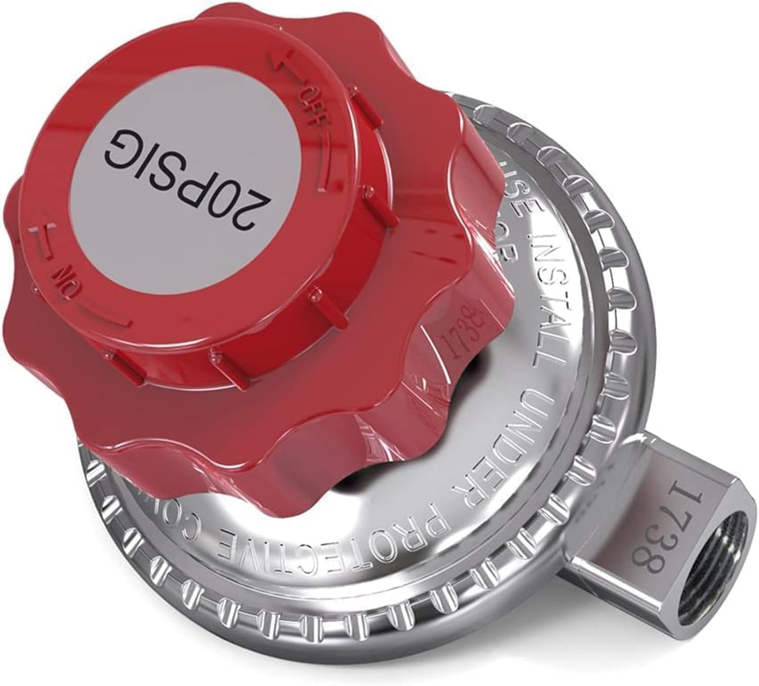 Amazon.com: TIVORTOOK Adjustable Propane Regulator Valve 0 to 20PSI QCC LP LPG High Pressure ...