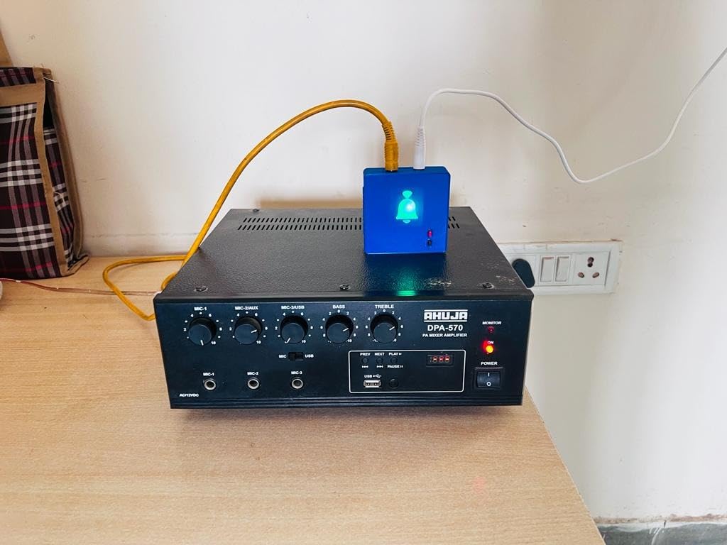 School Bell Smart bell Timer Smart Automatic Bell Management System ...