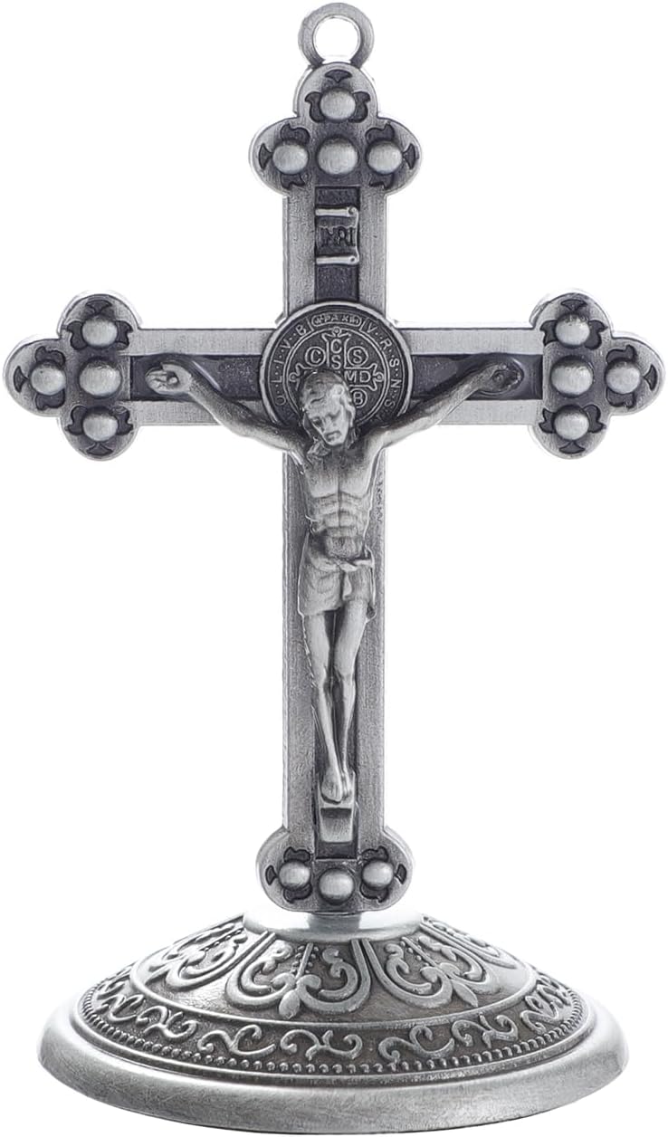 Amazon.com: KOMI Jesus Crucifix Cross Statue for Car, Car Dashboard ...