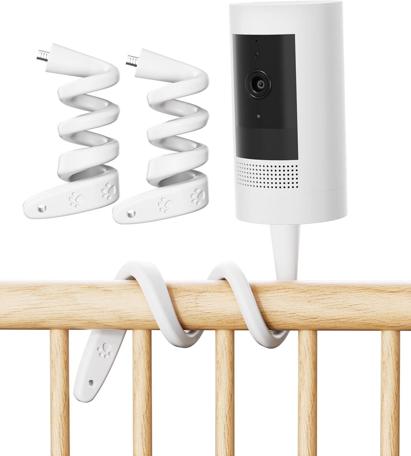 Amazon.com: 2 Pack Flexible Gooseneck Camera Mount for Ring Stick Up ...