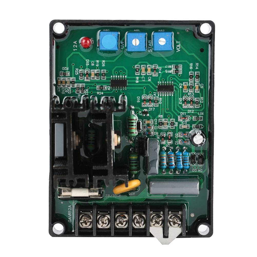 Snapklik.com : 12A Generator Voltage Regulator, Plastic And Metal Automatic Voltage Regulator ...
