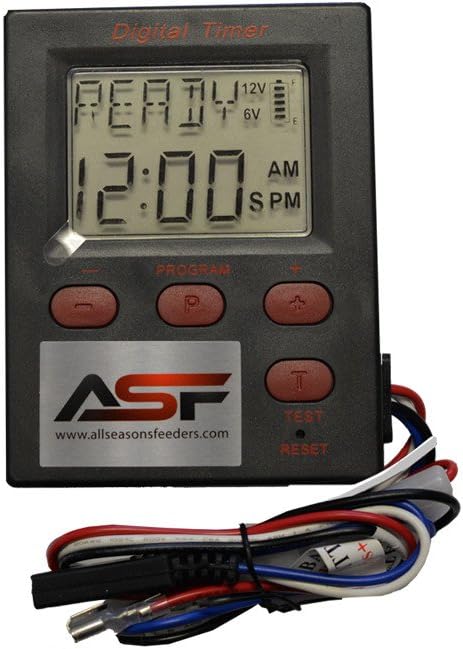 Amazon.com: ASF All Seasons Feeders - Digital Deer Feeder Automatic ...