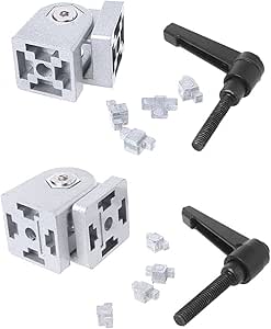 Amazon.com: Hinges Zinc Alloy Flexible Hinge with Handle Die Cast Pivot ...