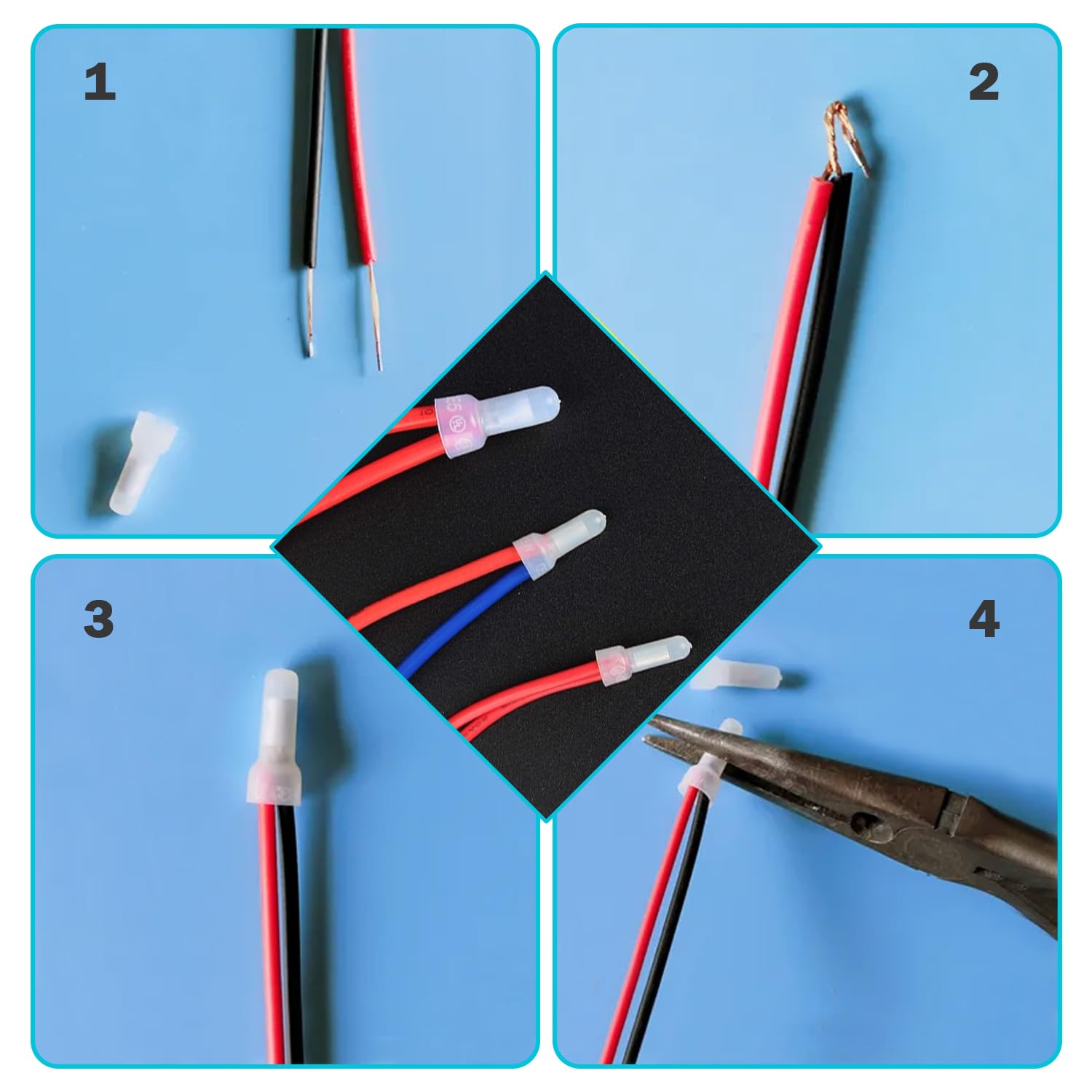 Snapklik.com : 440PCS Closed End Crimp Terminal CE1/CE2/CE5 Assortment ...