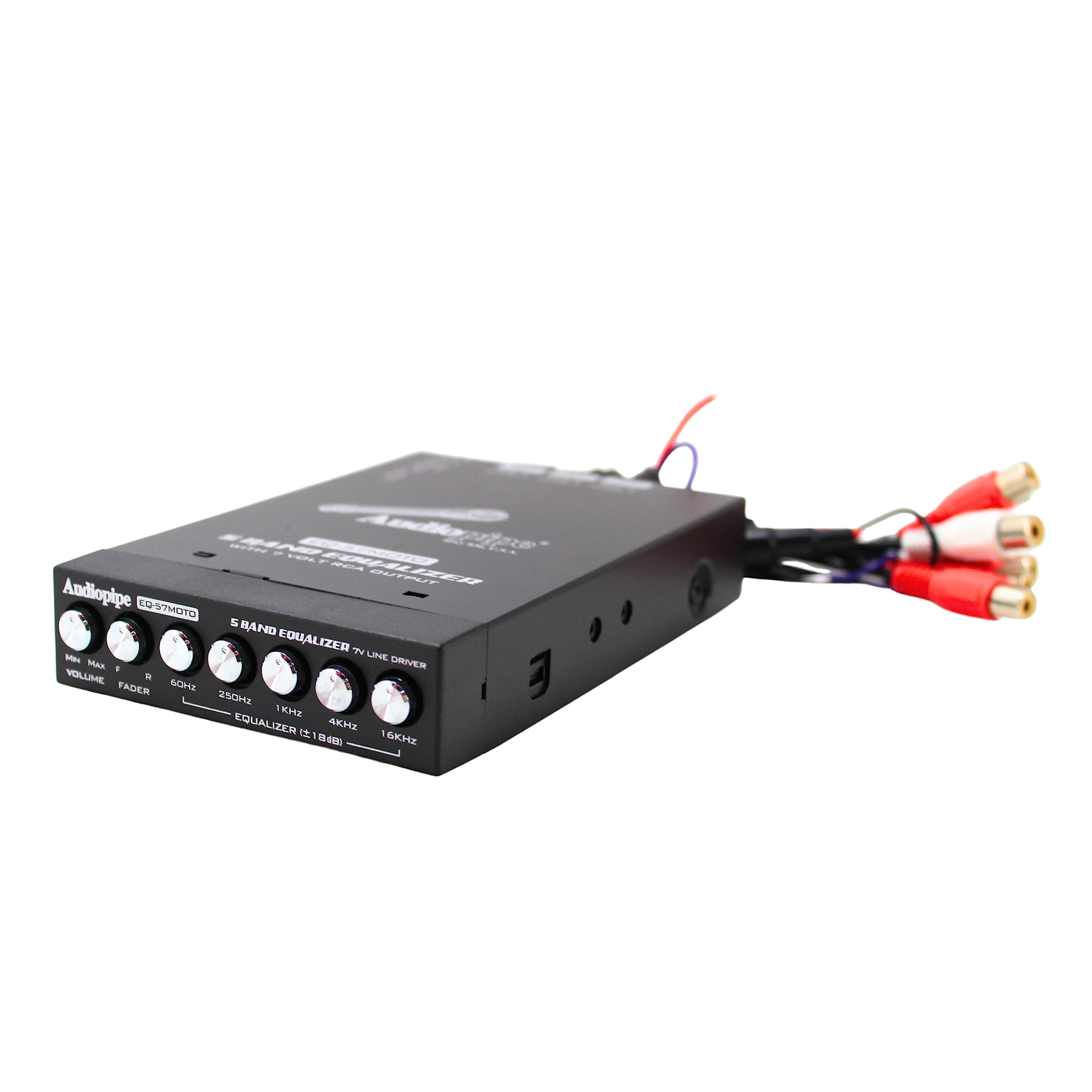 Amazon.com: Audiopipe 5 Band Graphic Equalizer with 7 V Line Driver (EQ ...