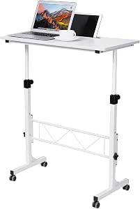 Standing Desk Adjustable Height Portable Mobile Laptop Desk Treadmill ...