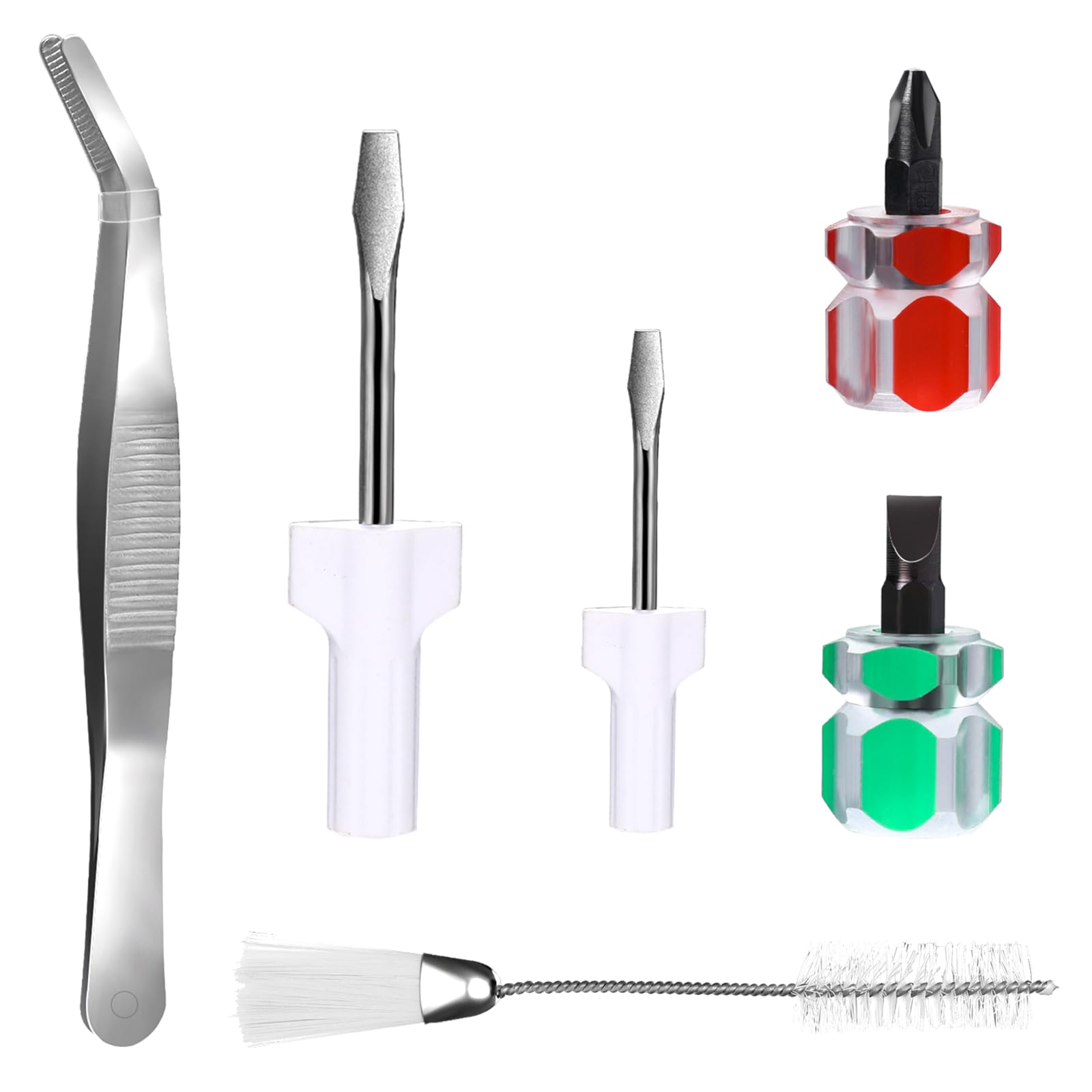6 Pcs Sewing Machine Repair Kit Includes Tweezers Double Headed Lint ...