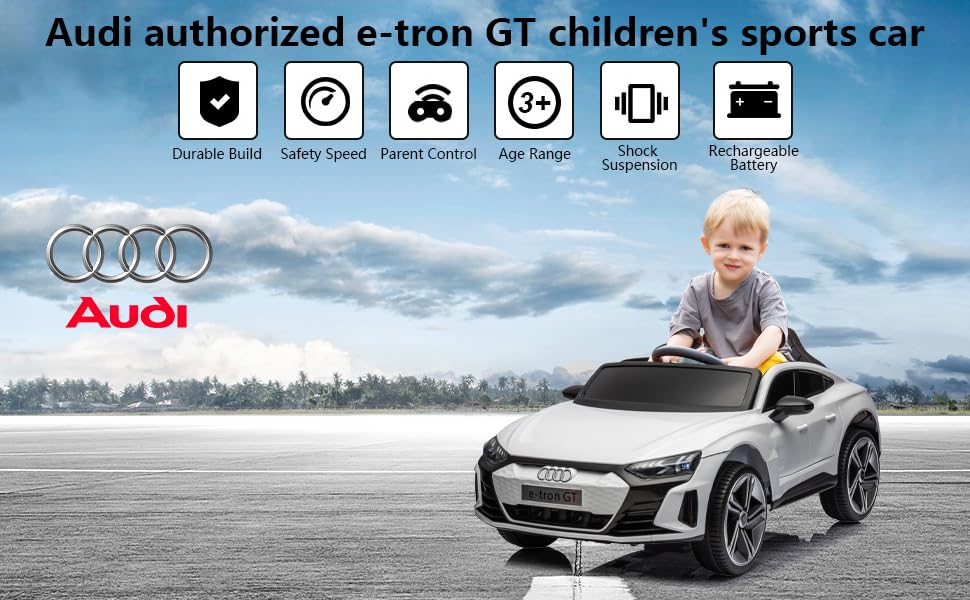 Snapklik.com : 12V Ride On CarOfficial Audi Authorised Battery Powered ...