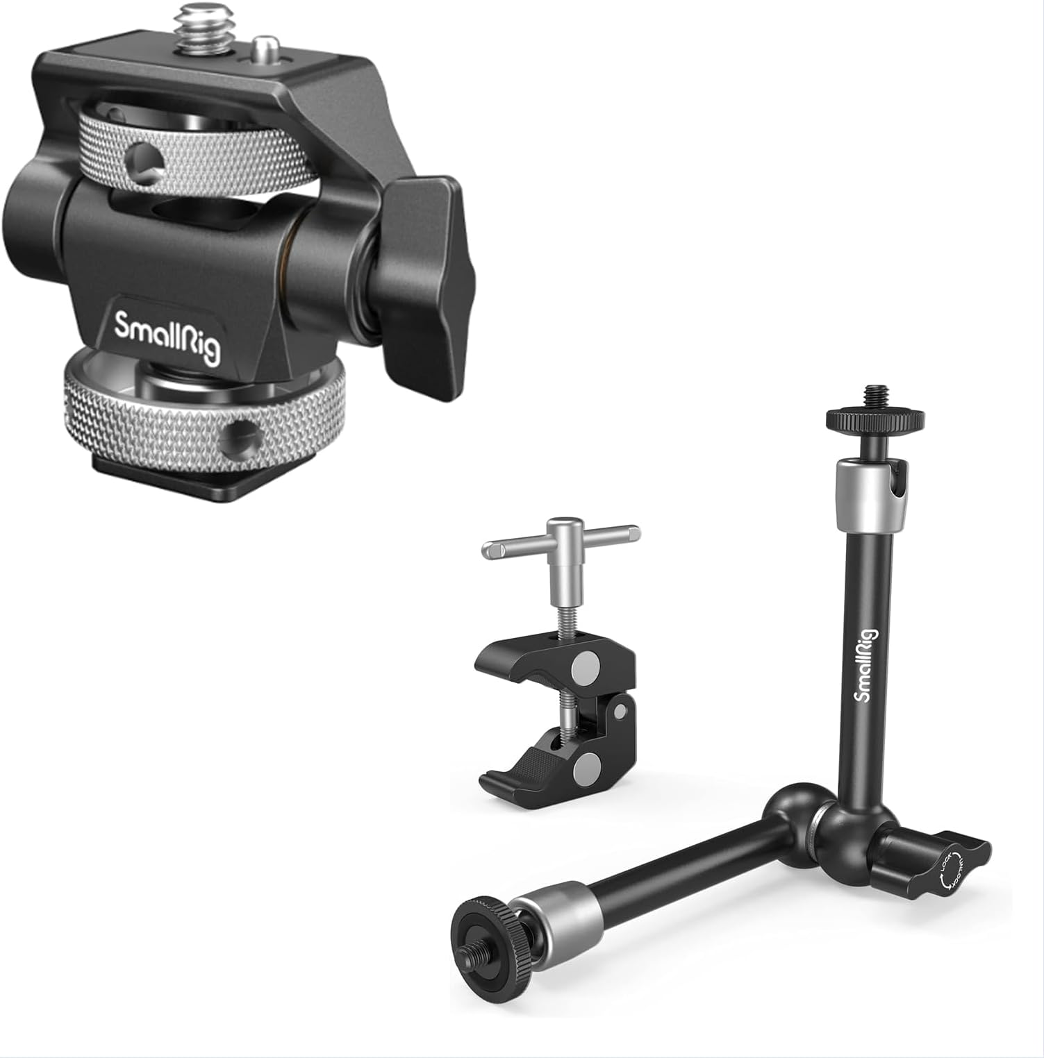 Amazon.com: SMALLRIG Field Monitor Mount Monitor Holder with Magic Arm ...