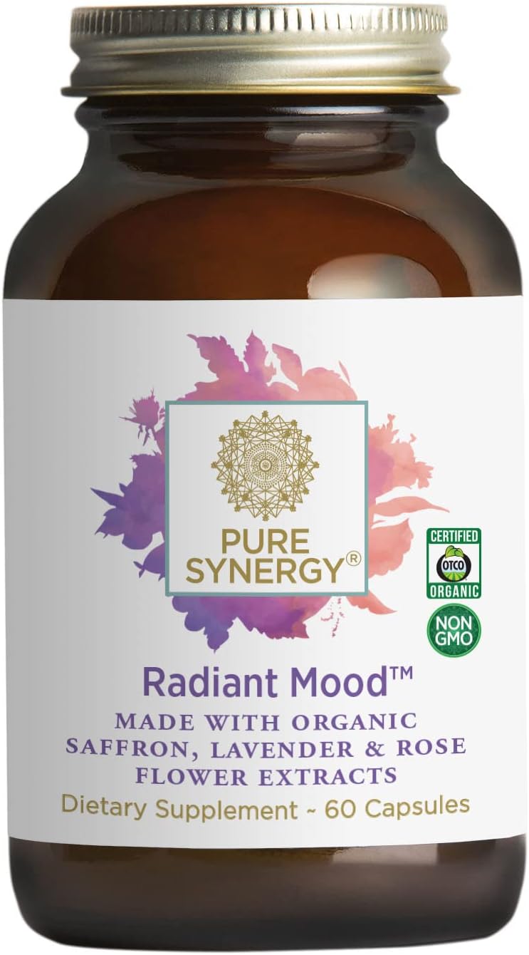 Amazon.com: PURE SYNERGY Radiant Mood Supplement | 60 Capsules | Made ...