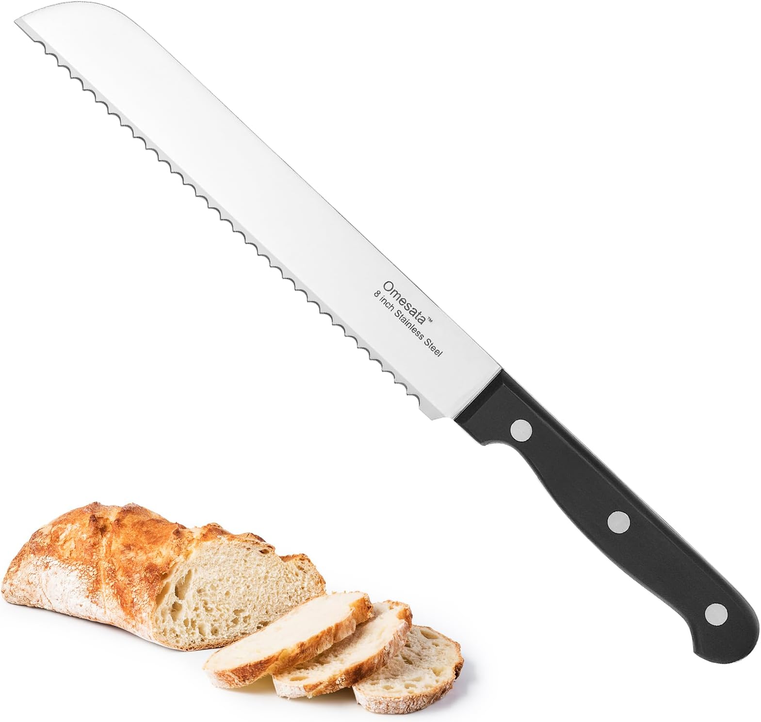 Amazon.com: Humbee 10 Inch Serrated Bread Knife, Premium Stainless ...