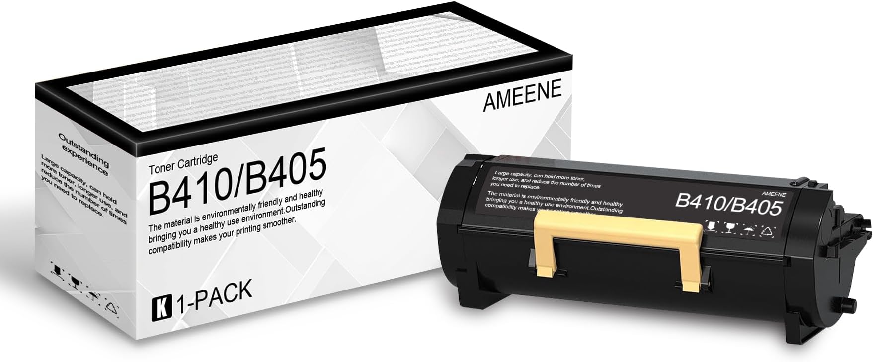 Amazon.com: ASANSH 006R04725 Toner Cartridge for B410 B415 Black Toner ...