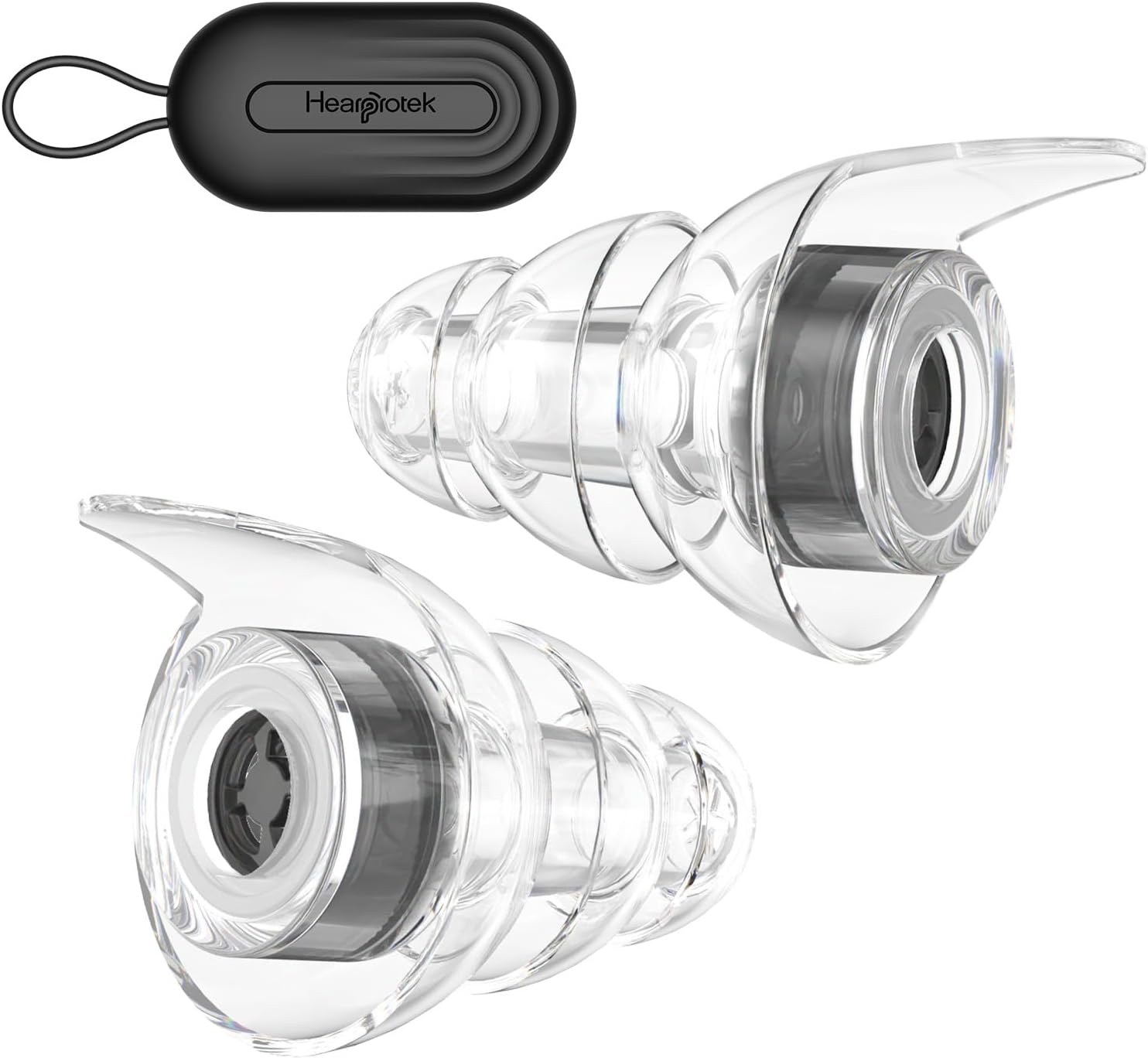 Hearprotek Hi-Fi Spirit Concert Ear Plugs, Reusable High Fidelity ...