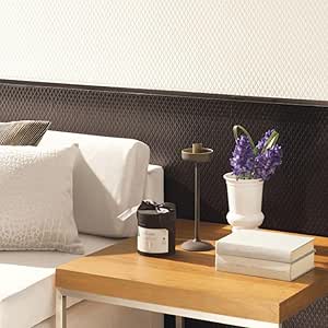 Amazon | 壁紙屋本舗 壁紙 生のり付き クロス モノトーン 黒 ブラック 幾何学 柄 サンゲツ RE55889 幅92cm×切り売り m単位 【受注生産品・キャンセル不可】 | 壁紙