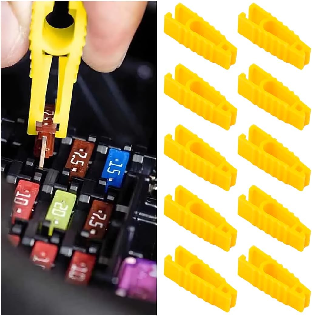 Amazon.com: BESULEN 10PCS Car Fuse Pullers, Mini Standard Automobile ...