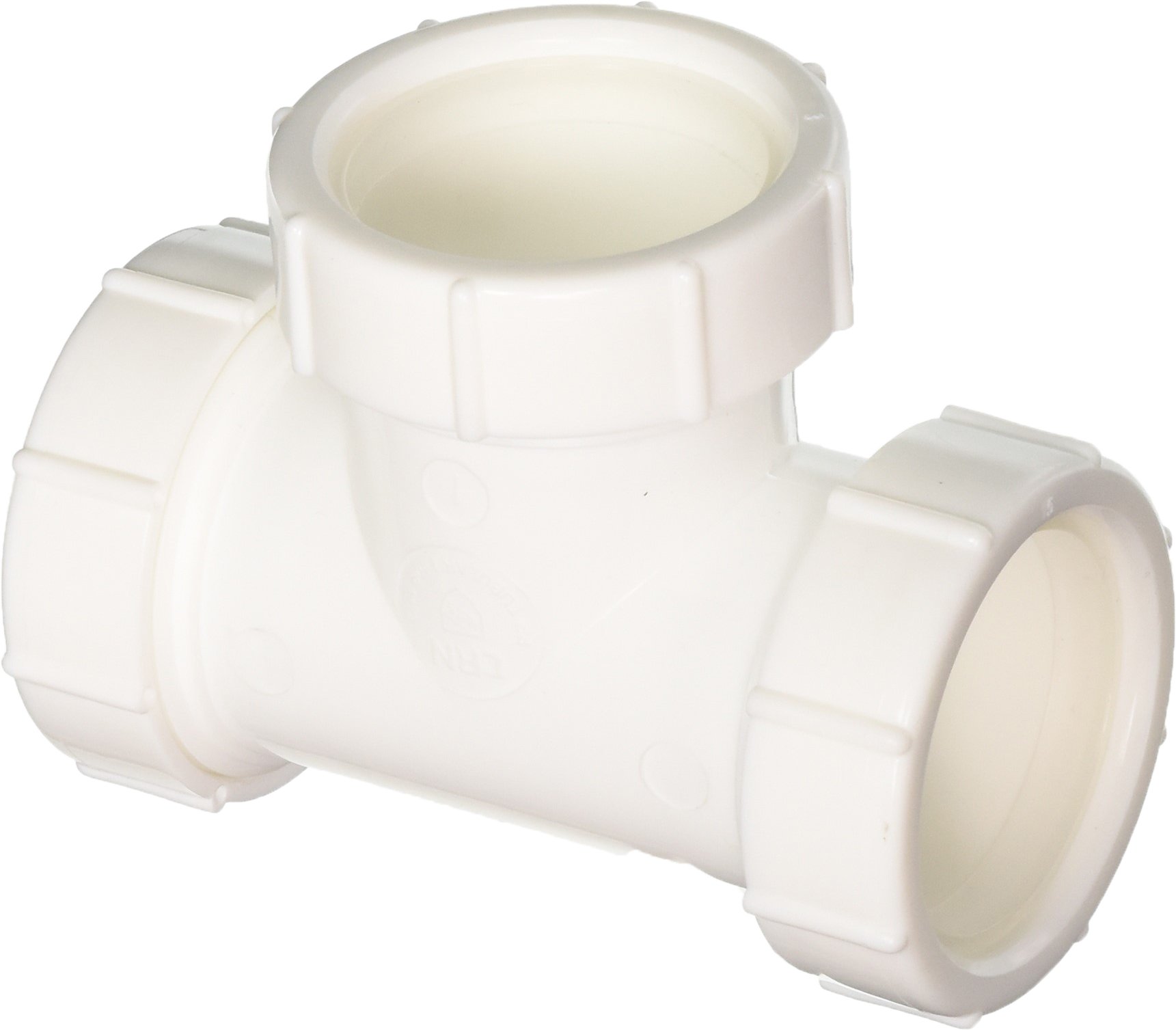 Amazon.com: EZ-FLO Polypropylene 3-Way Tee Fitting Coupling Connector ...
