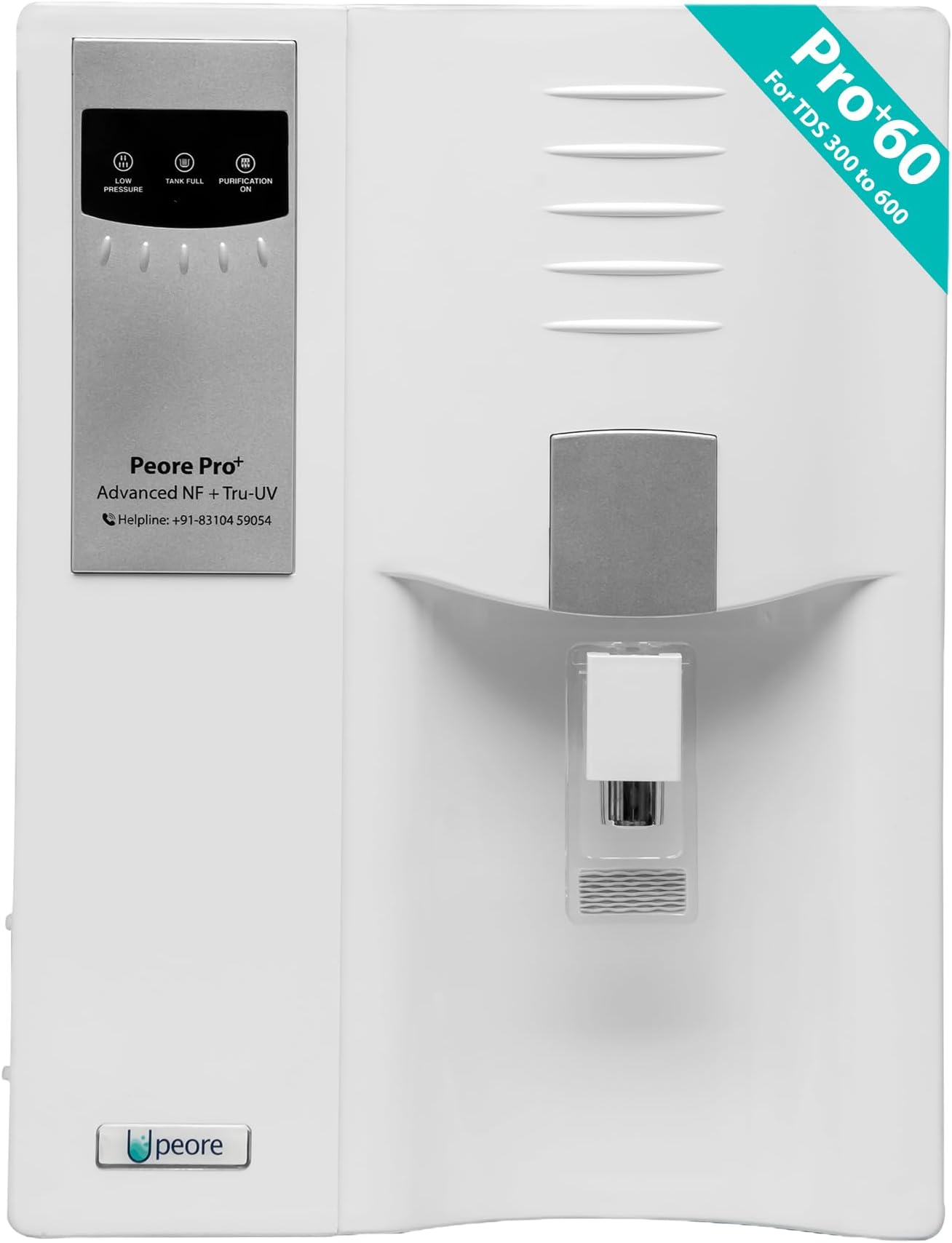 Bepure Alken Pro NF 80 Stainless Steel Tank 9L NF+UV Water Purifier ...
