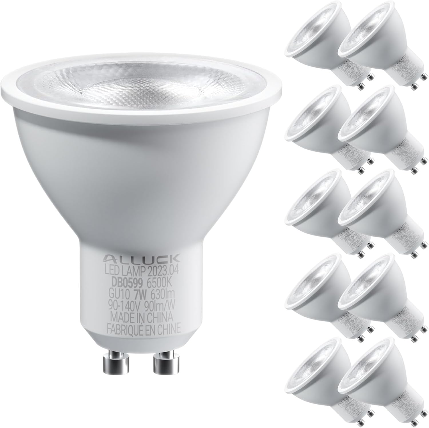 Sparkling Wonderful GU10 LED Bulbs, Dimmable 7W (50W Halogen Equivalent ...