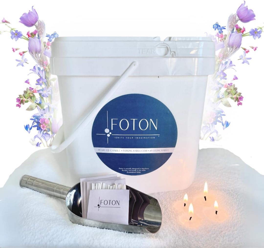 Amazon.com: Foton Pearled Candle 9lb - Bulk Breezy Blanket Fresh ...