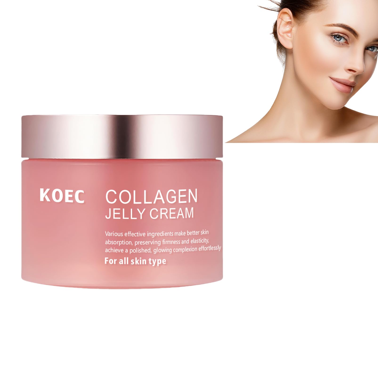 Buy Collagen Jelly Face Cream,Collagen Jelly Cream, Face Moisturiser ...